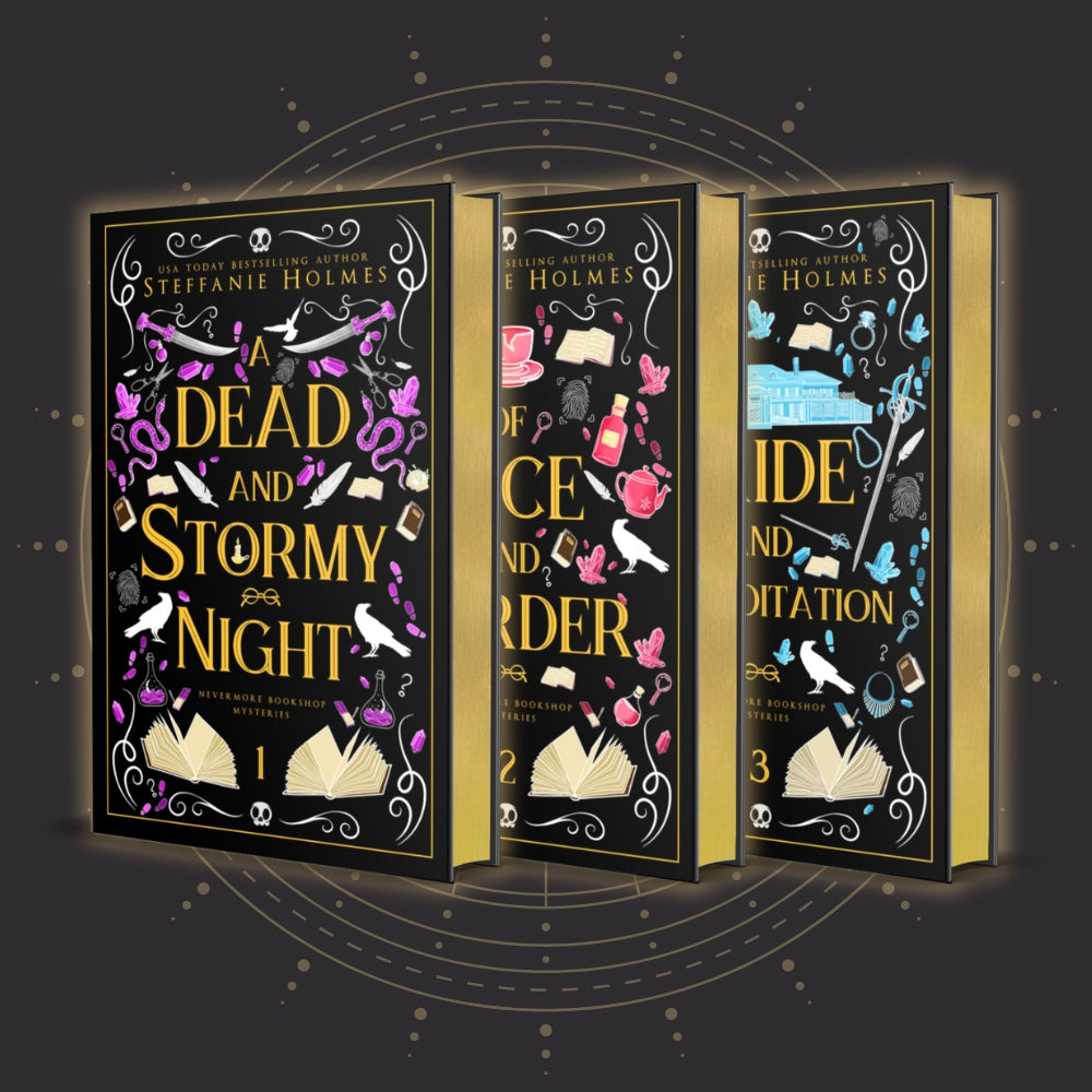 Nevermore Luxe Hardcover Editions, set of 3: books 1-3 – Nevermore Bookshop